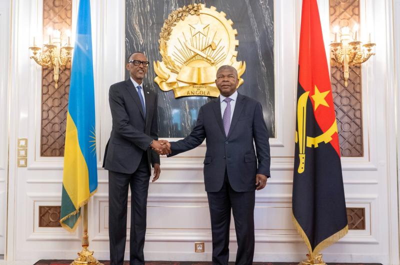 Tensions RDC-Rwanda : Paul Kagame et João Lourenço s’accordent pour ... Tensions RDC-Rwanda : Paul Kagame et João Lourenço s’accordent pour ...